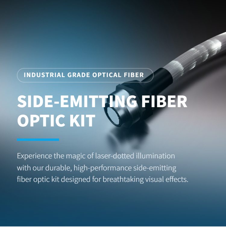 Prepare side-emitting optical fiber kit - Daishing POF